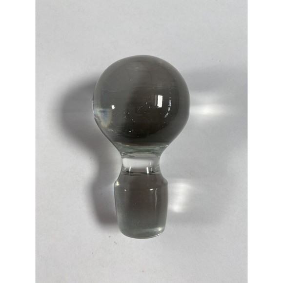 Dining | Vintage Crystal Glass Wine Stopper Only 3 34 Long 2 Widest 1 ...